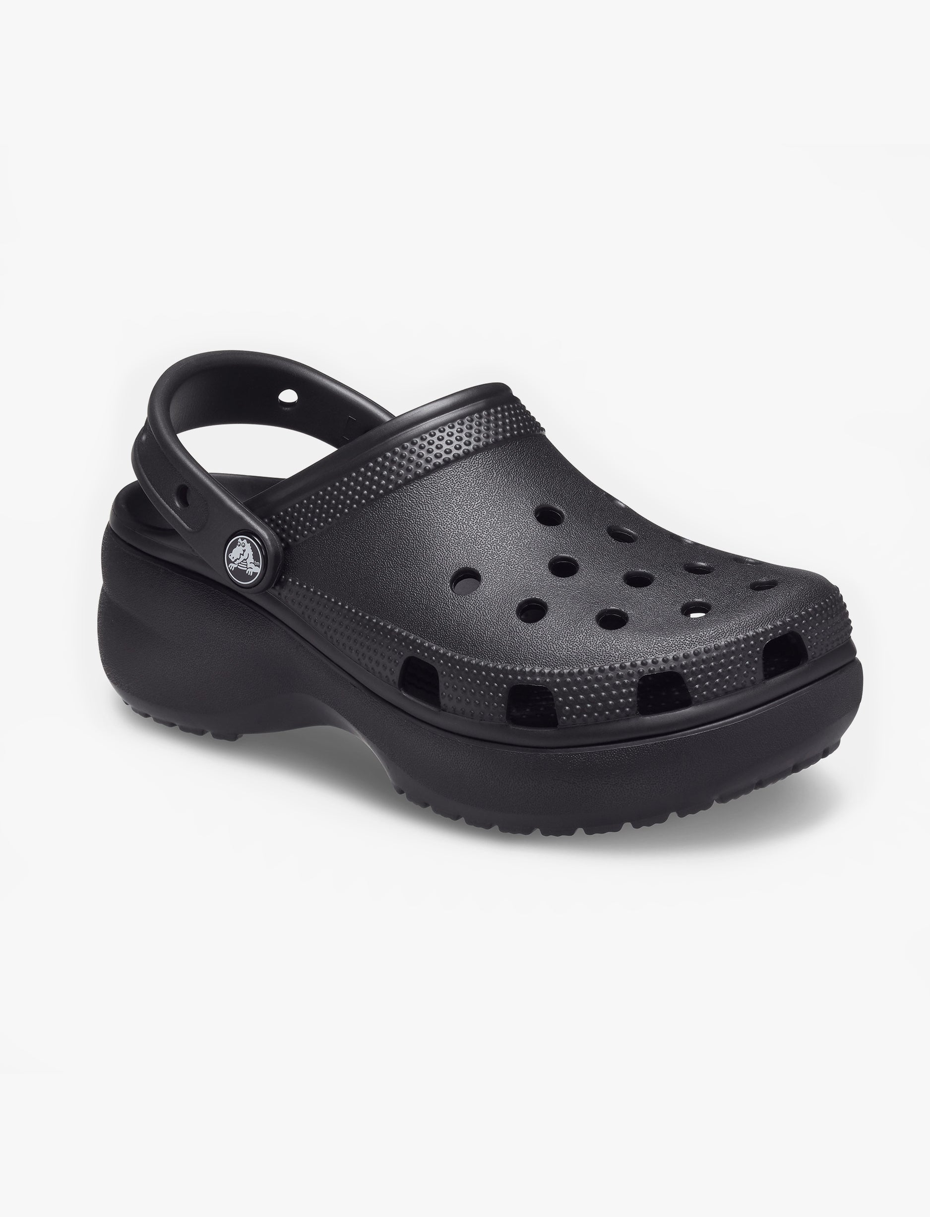 Crocs Classic Platform Clog - כפכפי פלטפורמה קרוקס לנשים בצבע שחור ...