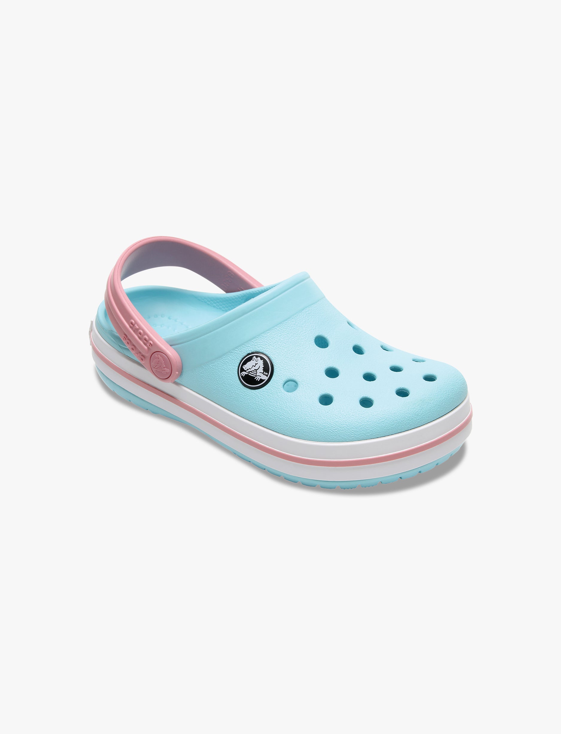 Crocs CrocBand Clog T - כפכפים לילדים קרוקס קרוקבנד בצבע כחול אייס/לבן ...