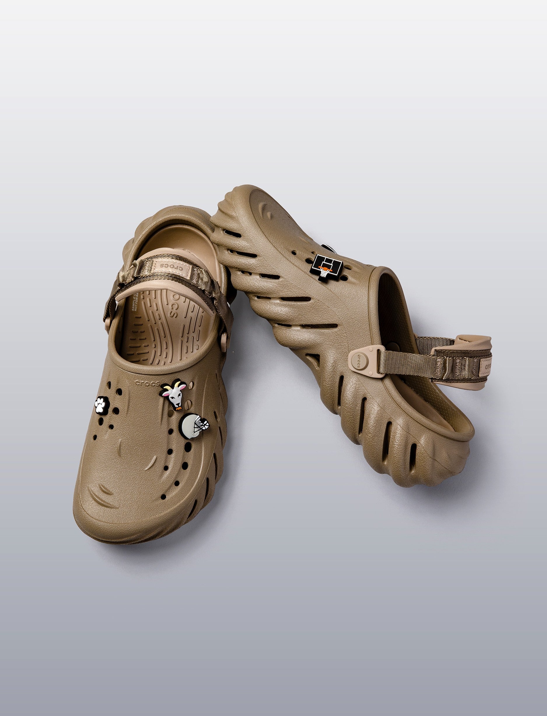 Crocs Echo Clog - כפכפי קלוג אקו קרוקס בצבע חימר – Crocs IL