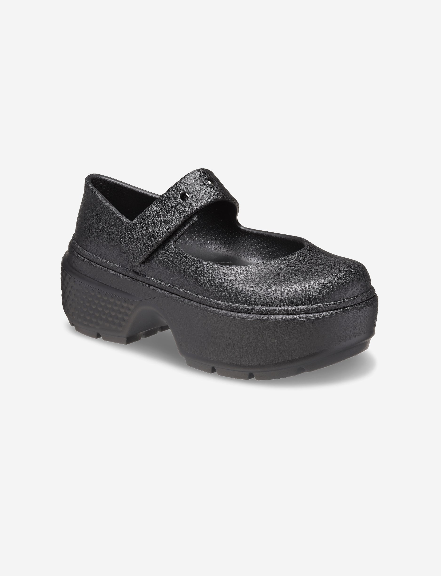 Crocs Stomp Mary Jane - נעלי פלטפורמה קרוקס סטומפ מרי ג'ין לנשים בצבע ...